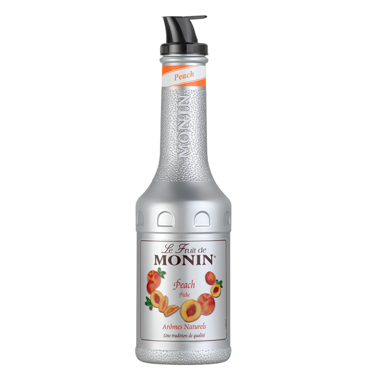 PUREE PEACH – puree brzoskwiniowe 1ltr – Syropy Monin – Dystrybutor w ...